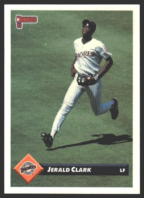 JERALD CLARK #74 1993 Donruss San Diego Padres EUR 1,85 - PicClick FR