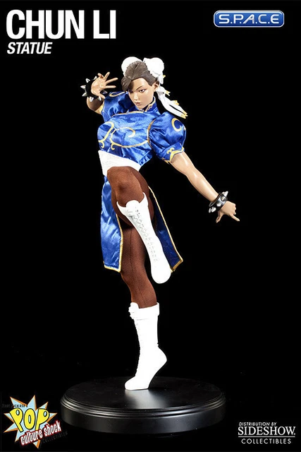 STREET FIGHTER CHUN Li Statue Pop Culture Shock Figur Original Limited ...