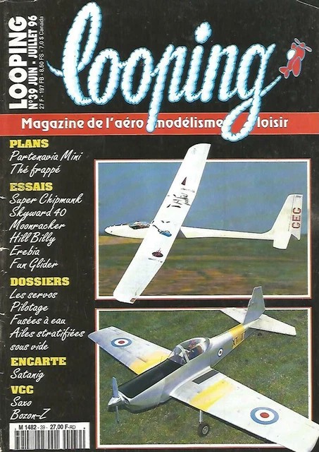 LOOPING N°39 PLANS "Partenavia Mini" Multimoteurs Elec. & "The Frappe ...