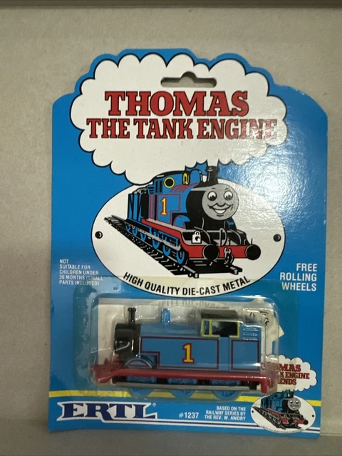 THOMAS 1985 ERTL Thomas The Tank Engine Diecast Metal Railway Train ...