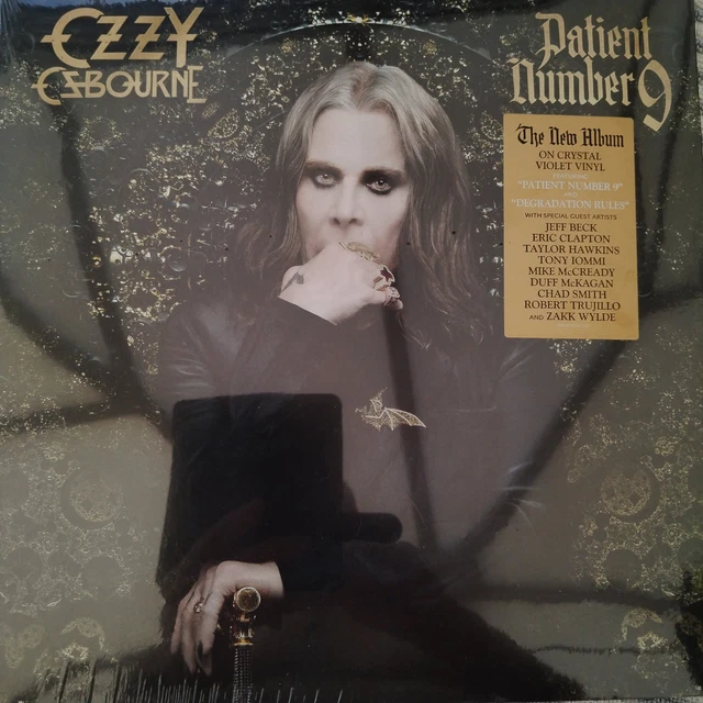 OZZY OSBOURNE - Patient Number 9 - 2LP Crystal Violet Vinyl Album £27. ...