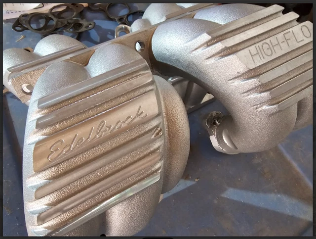 EDELBROCK HIGHFLOW HIGH Flow Flo Tuned Port Tpi Runners Camaro Firebird ...