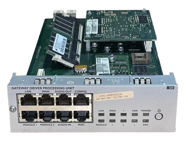 ALCATEL LUCENT OMNIPCX GD Gateway Driver Processing Unit Module ...