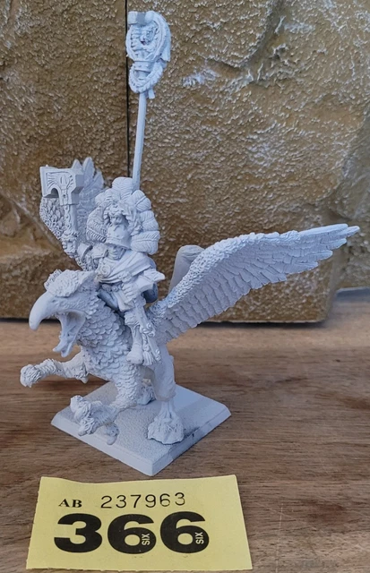 WARHAMMER EMPIRE EMPEROR Karl Franz On Deathclaw Griffon Classic Metal ...