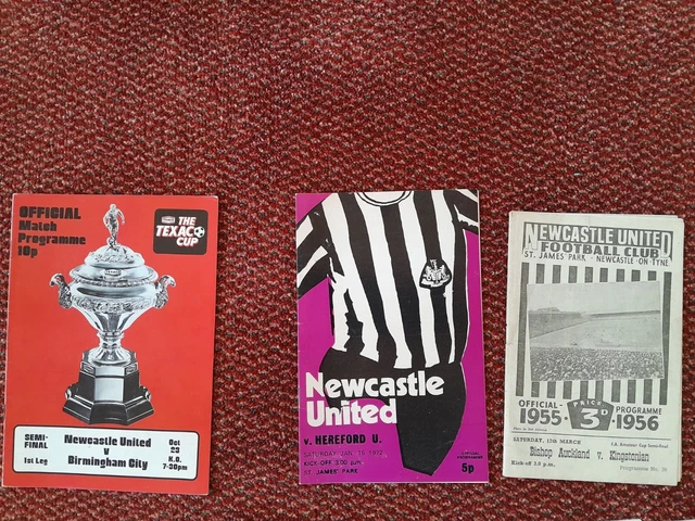 19 RARE NEWCASTLE United Programs 1948 - 1974 £25.00 - PicClick UK