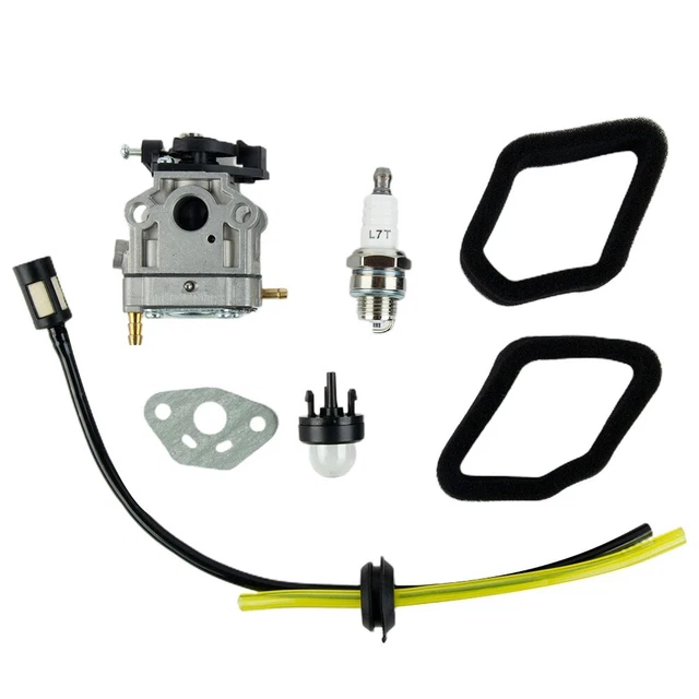 CARBURETOR KIT FOR Ryobi RLTGM25CS RBCGM25BB Fuel Line Kit Replacement ...