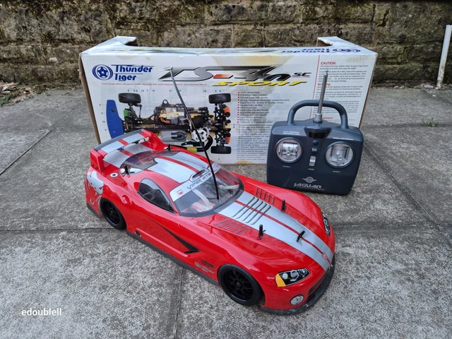 THUNDER TIGER TS4N Dodge Viper GTS-R 1/10 Scale Nitro RC Car With Pro ...