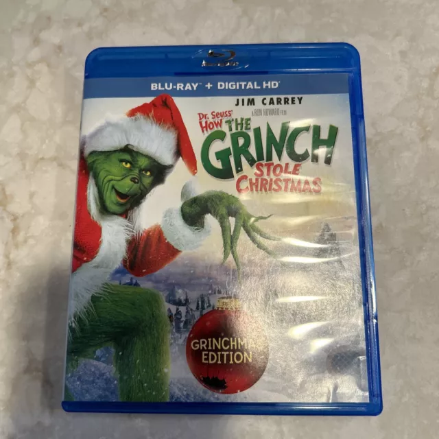 Seuss How The Grinch Stole Christmas Grinchmas Edition Blu Ray Hot