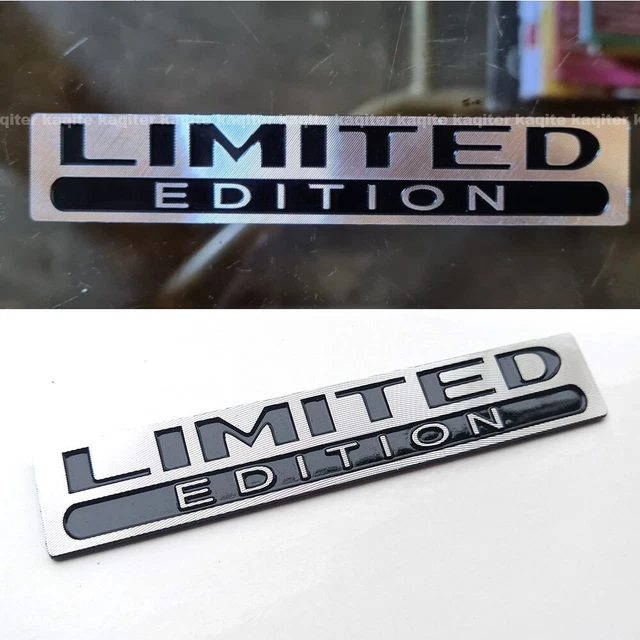 LIMITED EDITION LOGO Sticker Metal Car Stickers Emblem Trunk Badge Auto ...
