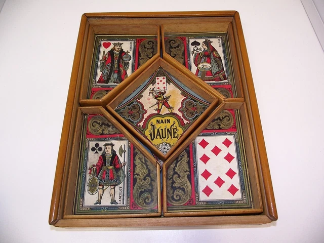 ANTIQUE YELLOW DWARF Set in a Wooden Box £30.78 - PicClick UK