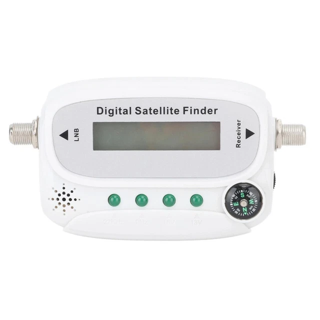 DIGITAL SATELLITE FINDER with Signal Strength LED Display Buzzer and ...
