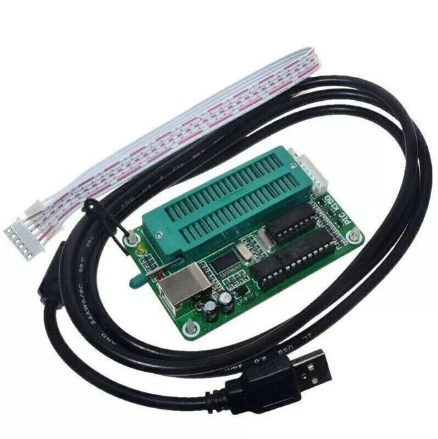 PIC MIKROCONTROLLER K150 Automatische USB Programmierung Programmer ICSP Kabel EUR 12,76 ...