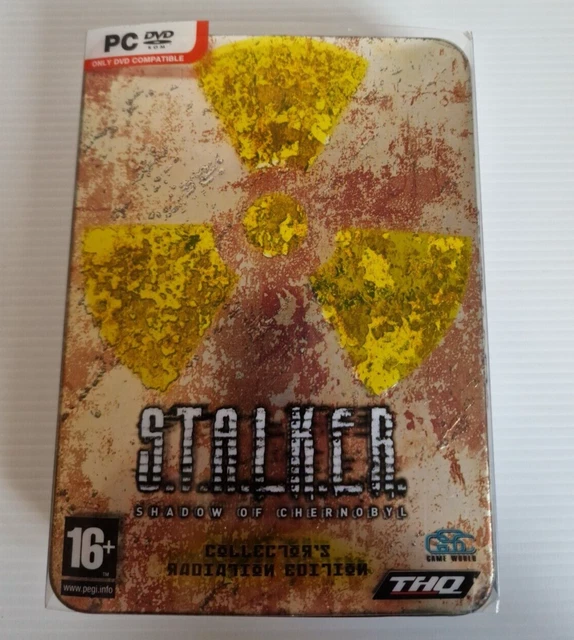 STALKER SHADOW OF Chernobyl COLLECTOR'S RADIATION LIMITED EDITION PC ...
