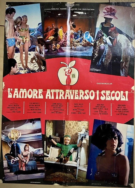 L'AMORE ATTRAVERSO I SECOLI-Poster originale- Elsa Martinelli,Raquel ...