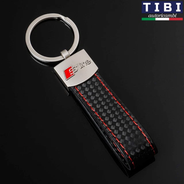 PORTACHIAVI AUDI S-LINE A1 A2 A3 A4 A5 A6 A7 A8 Q1 Q2 Q3 Q4 Q5 Sline S ...