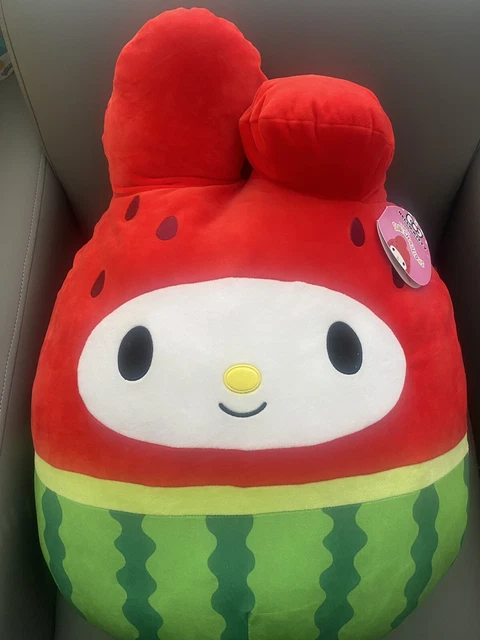 SQUISHMALLOWS - MY Melody Watermelon 20” - Sanrio - Hello Kitty - NWT ...
