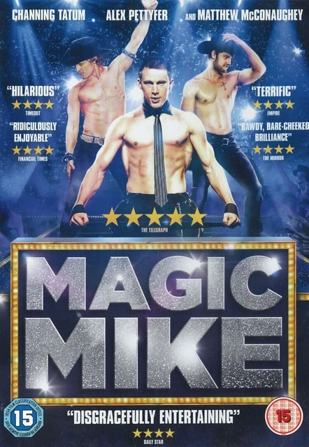 MAGIC MIKE (2012) DVD, Channing Tatum, Alex Pettyfer, Olivia Munn ...