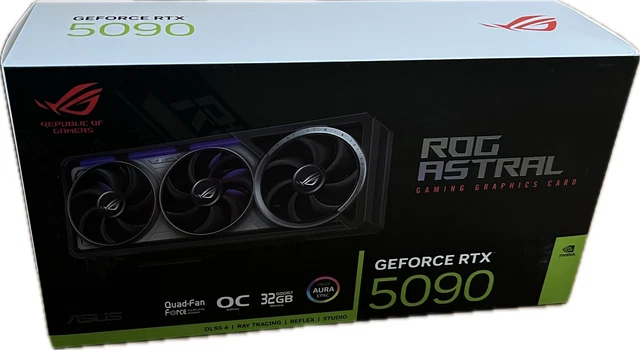 ASUS ROG ASTRAL GeForce RTX 5090 32GB GDDR7 OC Edition Grafikkarte | NEU & OVP EUR 4.000,00 ...