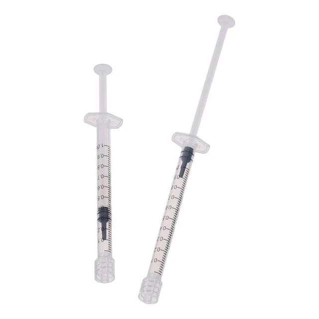 PLASTIC LUER LOCK Syringe 1ml Syringes for Pets Transfering $11.15 ...
