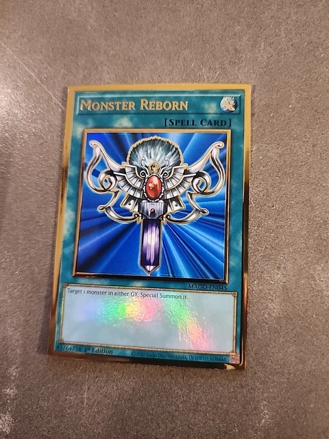 YU-GI-OH ! TCG - Monster Reborn MAGO-EN045 1ère édition - Konami Holo ...