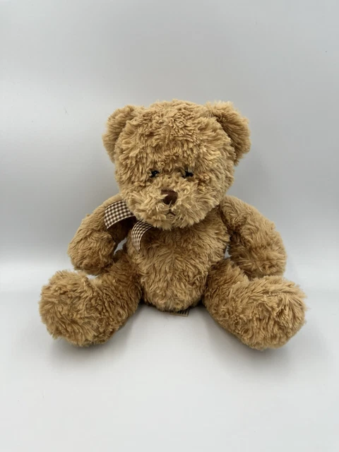 CUDDLES TIME PLUSH Soft Toy Teddy Bear 10" Sitting Brown £2.00 ...