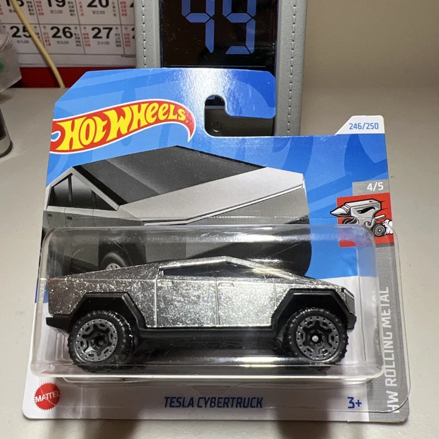 HOT WHEELS 🔥 TESLA CYBERTRUCK - HW: Rolling Metal 1:64 Rare New ...