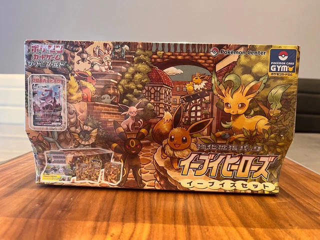 POKÉMON JAPANESE S6A Eevee Heroes Gym Box Eeveelution Set - New and ...