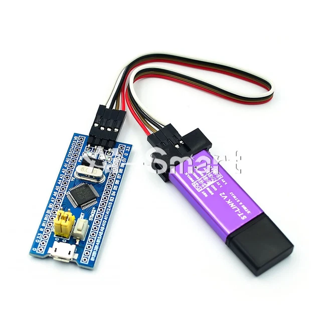ST-LINK V2 DOWNLOADER STM32F103C8T6 ARM STM32 Minimum System ...