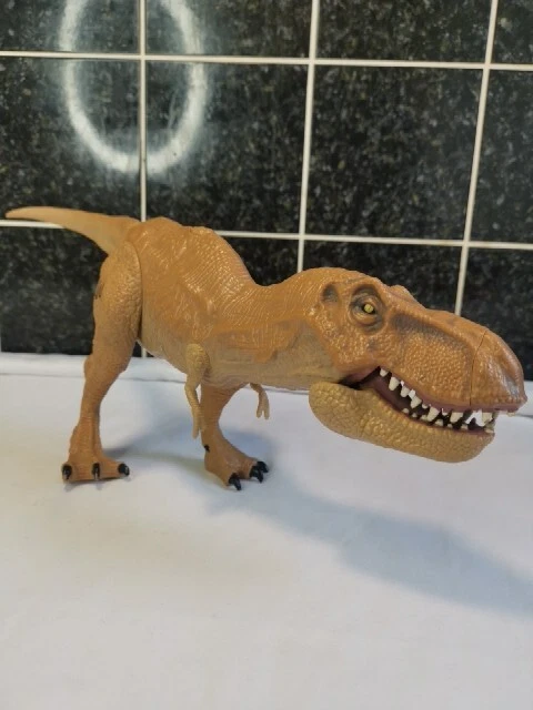 JURASSIC WORLD JW T Rex Tyrannosaurus Rex Chomping Jaws 9" Toy Hasbro ...
