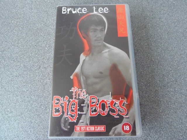 THE BIG BOSS Bruce Lee VHS Video Cert Kung Fu Martial Arts £5.44 ...