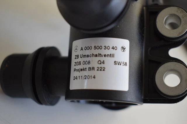 MERCEDES GENUINE A0005003040 Diverter Valve Cooling Water Pump ...