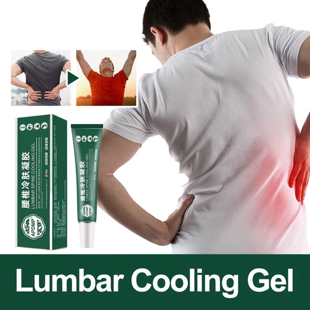 LUMBAR SPINE COOLING Gel Lumbar Spine Cold Compress Natural Herbal Gel ...
