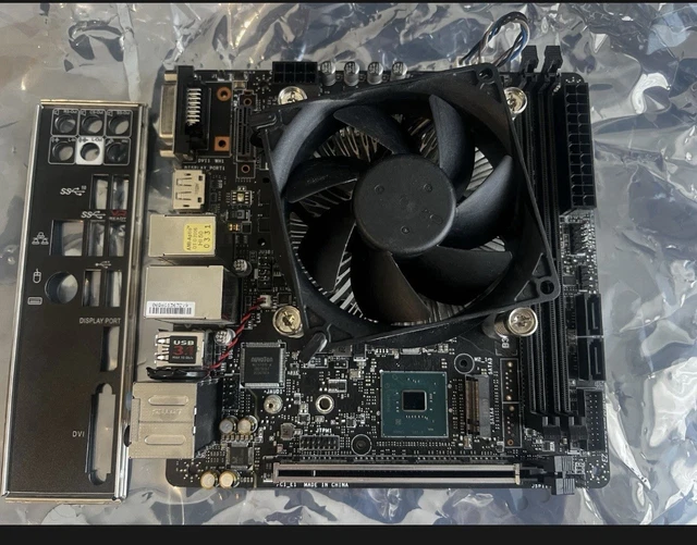 MSI B360 ITX With i9400f And Fan - CPU Repasted £22.76 - PicClick UK