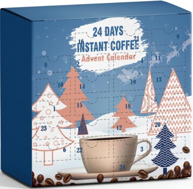 CHRISTMAS COFFEE ADVENT Calendar 2025 | 24 Days Flavoured Instant ...