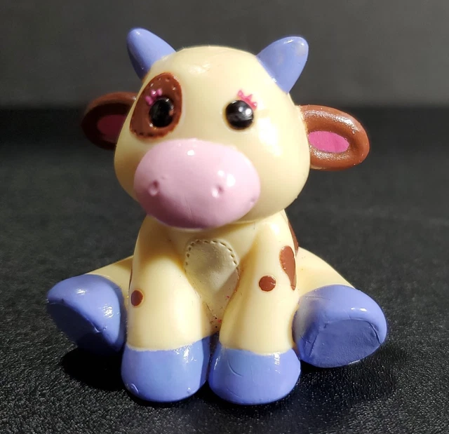 DISNEY JUNIOR JR Doc McStuffins Moo Moo Cow Mini Figure Figurine Toy £5 ...