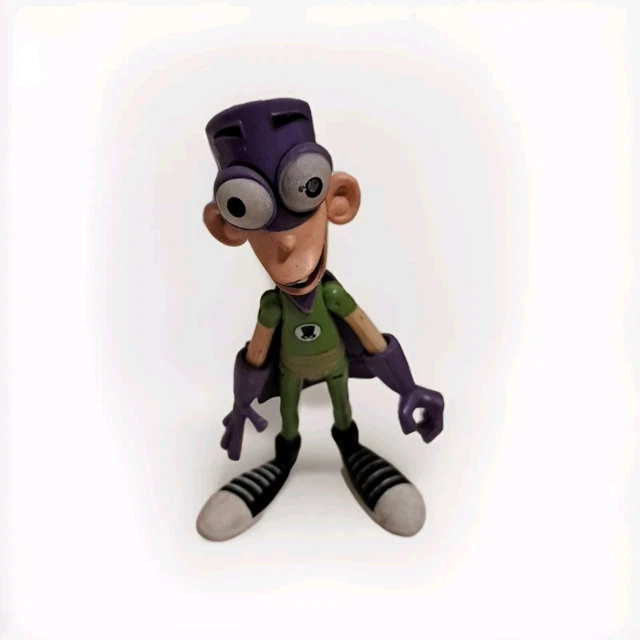 PVC FIGURE FANBOY & Chum chum 7 Cm 2011 Viacom articulated googly eyes ...