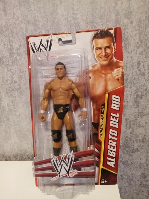 MODELLINO WWE WRESTLING Alberto Del Rio Superstar 48 Nuovo Wwf Mattel ...