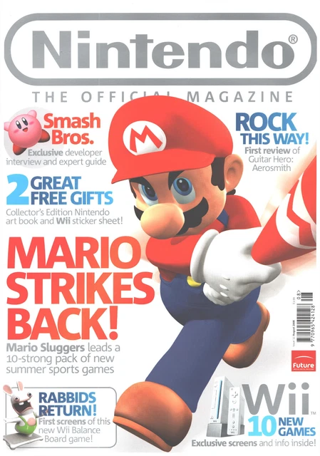 NINTENDO OFFICIAL MAGAZINE Issue 32 August 2008 - Near Mint! £0.99 ...