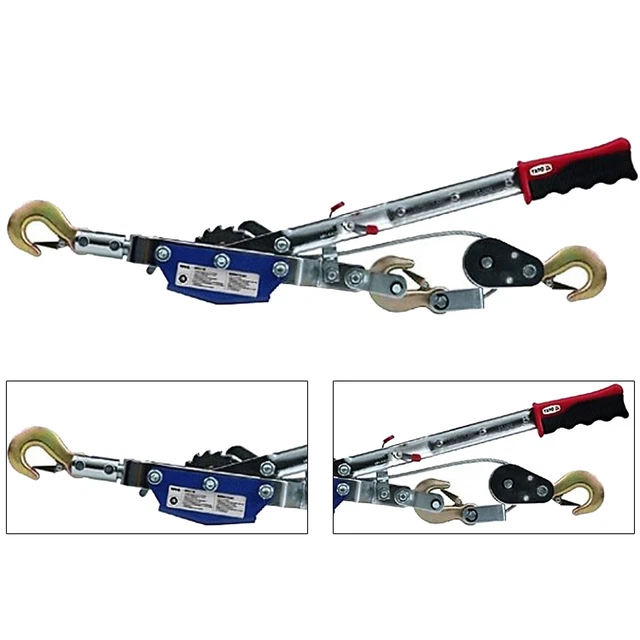 ARGANO MANUALE ARGANO a fune cavo 1500 kg cavo manuale argano a fune 4t ...