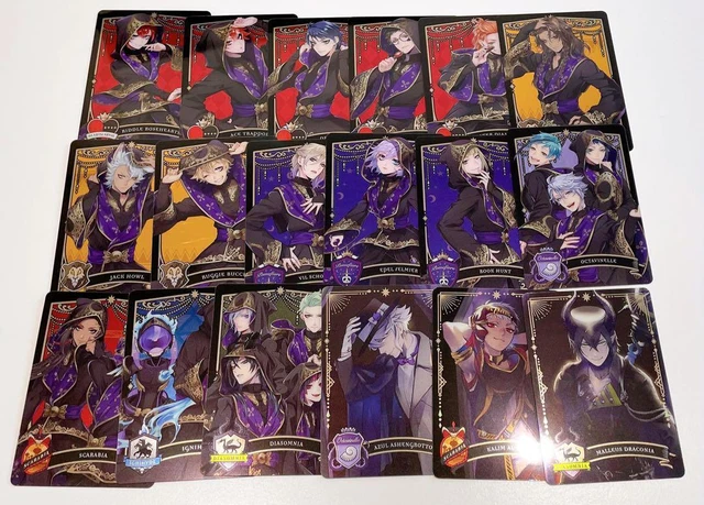 DISNEY TWISTED WONDERLAND Metal Card Collection 2 Vending Machine ver ...