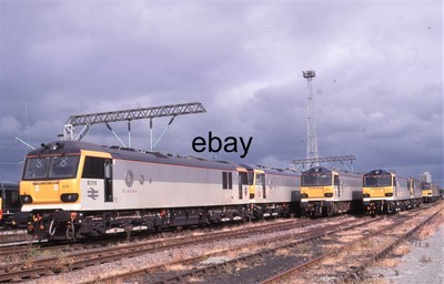 35MM RAILWAY SLIDE- Dual Voltage Electric Loco Class 92. 92016,92034 ...