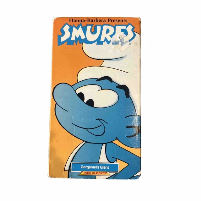 SMURFS HANNA-BARBERA VHS Gargamel's Giant and Smurfiplication 1987 Kids ...