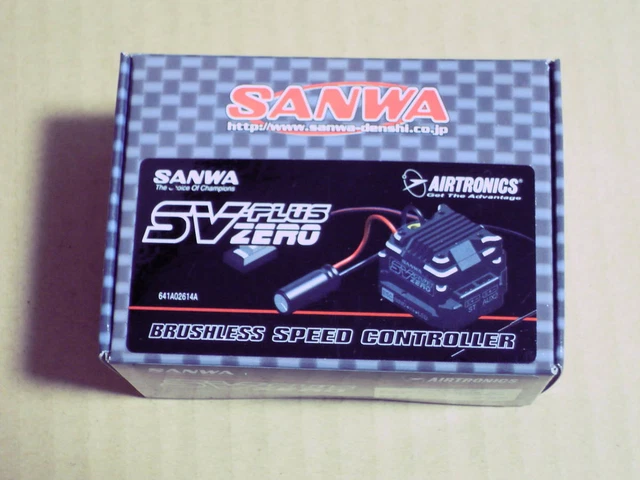 SANWA SV-PLUS ZERO 2.4G-Fh4 Receiver Integrated Rx-472 Brushless Amplifier Esc S £258.57 ...