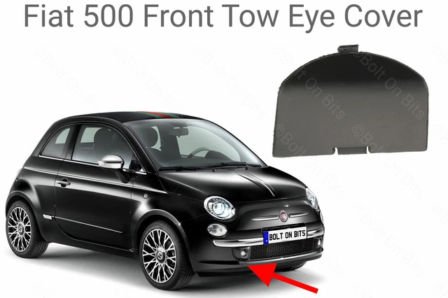 GENUINE FIAT 500 Front Bumper Tow Eye Cover £15.99 - PicClick UK