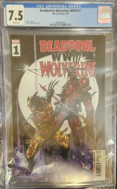 DEADPOOL & WOLVERINE: WWIII #1 (luglio 2024, Marvel) grado CGC 7,5 EUR ...