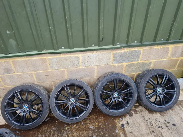 BMW MV3 WHEELS & Tyres 18" Staggered E90 E91 E92 E46 M-SPORT 8036934 £ ...