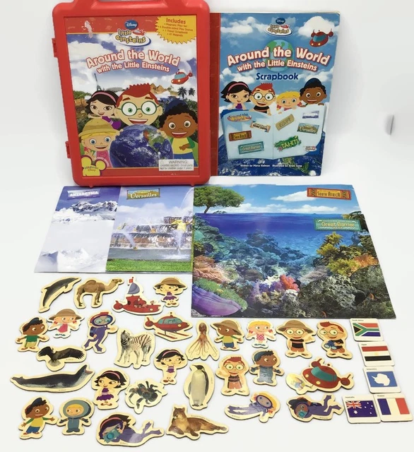 LITTLE EINSTEINS AROUND the World Magnet Play Set Scenes Scrapbook ...