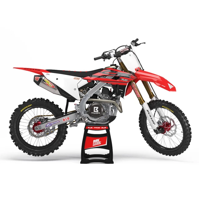 NINETWO DECALS HONDA CRF50 13-24 Retro98 w/ White BGS Graphics Kit $139 ...