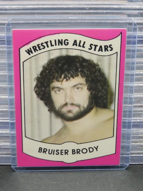 1982 WRESTLING ALL-STARS Series A Bruiser Brody Rookie Card RC #20 EUR ...