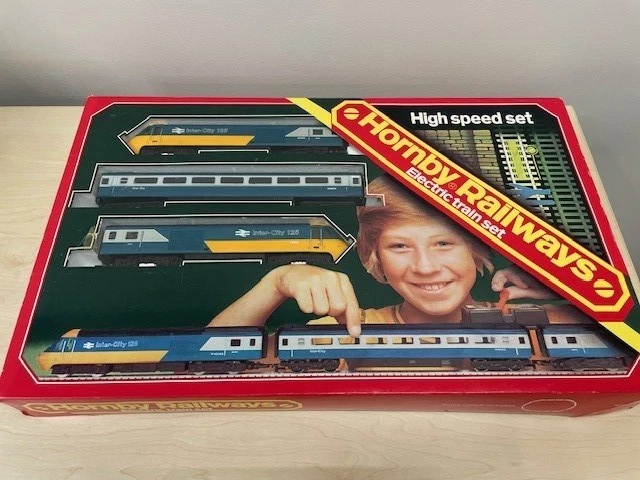 RETRO HORNBY R685 HST Inter City 125 High Speed Train Set (no track ...